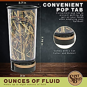 Spit Bud Spittoon with Can Opener, Mossy Oak Color
