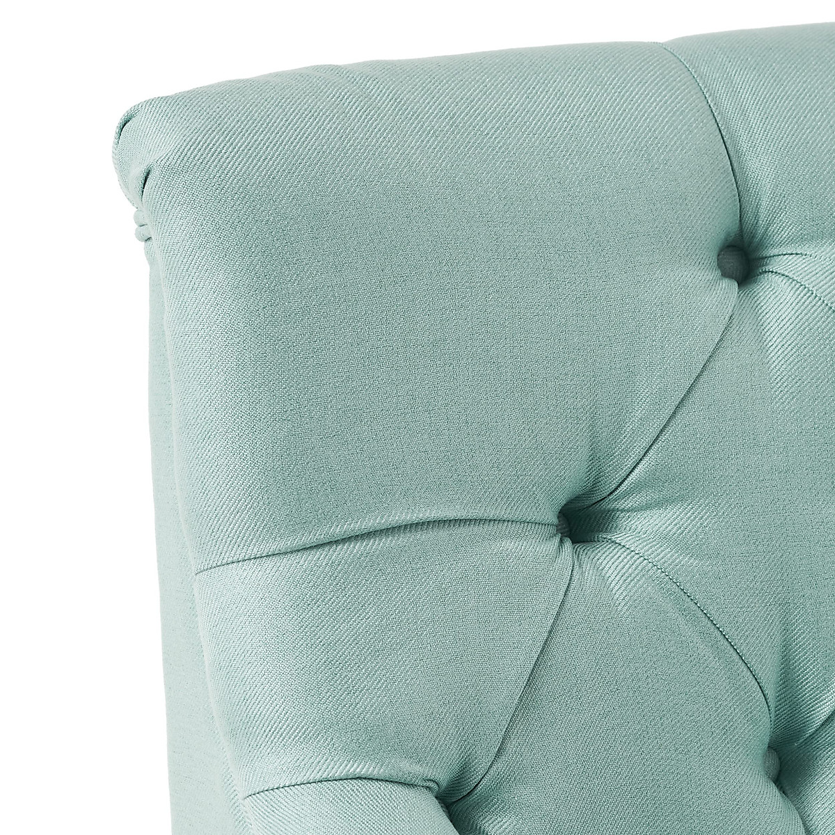 Christopher Knight Home Nicole Fabric Settee, Light Blue