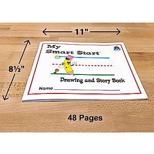 Teacher Created Resources 76519 Smart Start Drawing & Story Book K-1 Journal