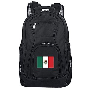 "Flag of Mexico" Premium Laptop Backpack, 19-inches
