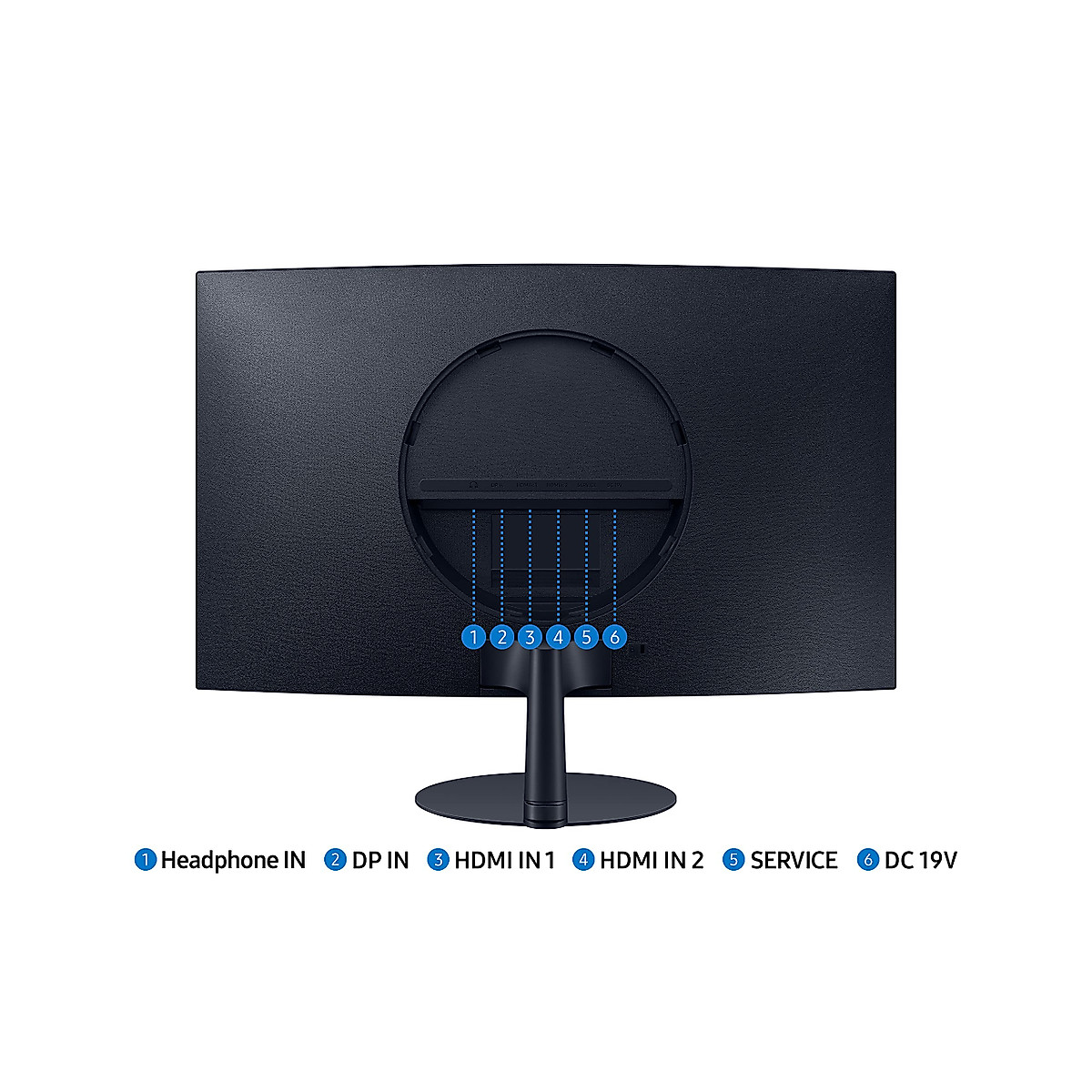 SAMSUNG 27-Inch S39C Series FHD Curved Gaming Monitor, 75Hz, AMD FreeSync, Game Mode, Advanced Eye Comfort, Frameless Display, Built in Speakers, Slim Metal Stand, LS27C392EANXGO, 2023, Black