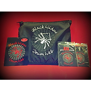 Black Widow Drum Web Anchoring Drum Mat, The Ultimate Drum Mat