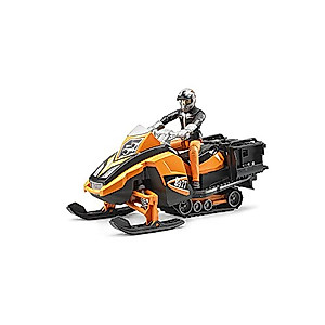 Bruder Snowmobile with Driver & Accessories