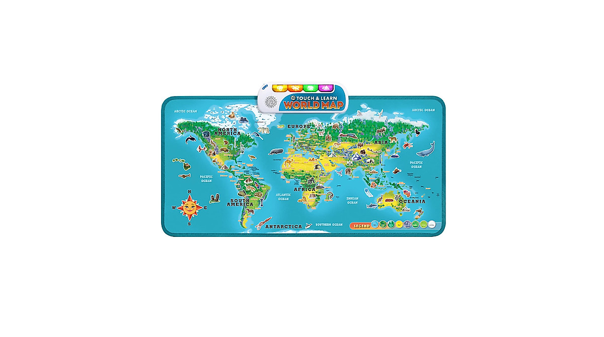 Explore the World with LeapFrog Touch & Learn Map