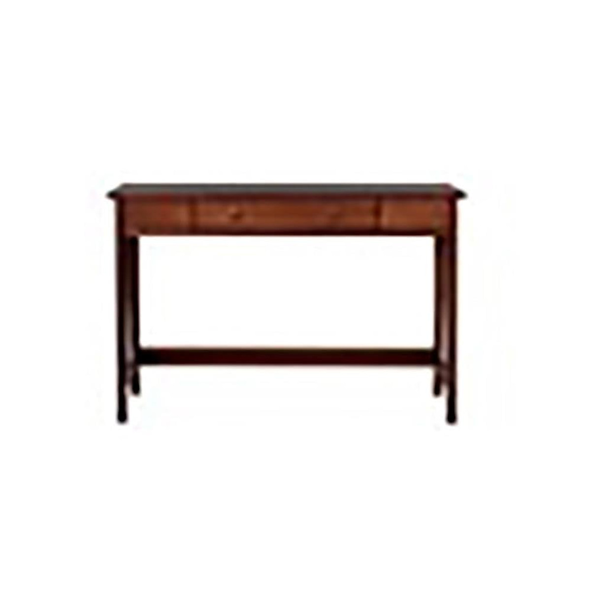 BOWERY HILL 1-Drawer Transitional Wood Desk in Antique Tobacco