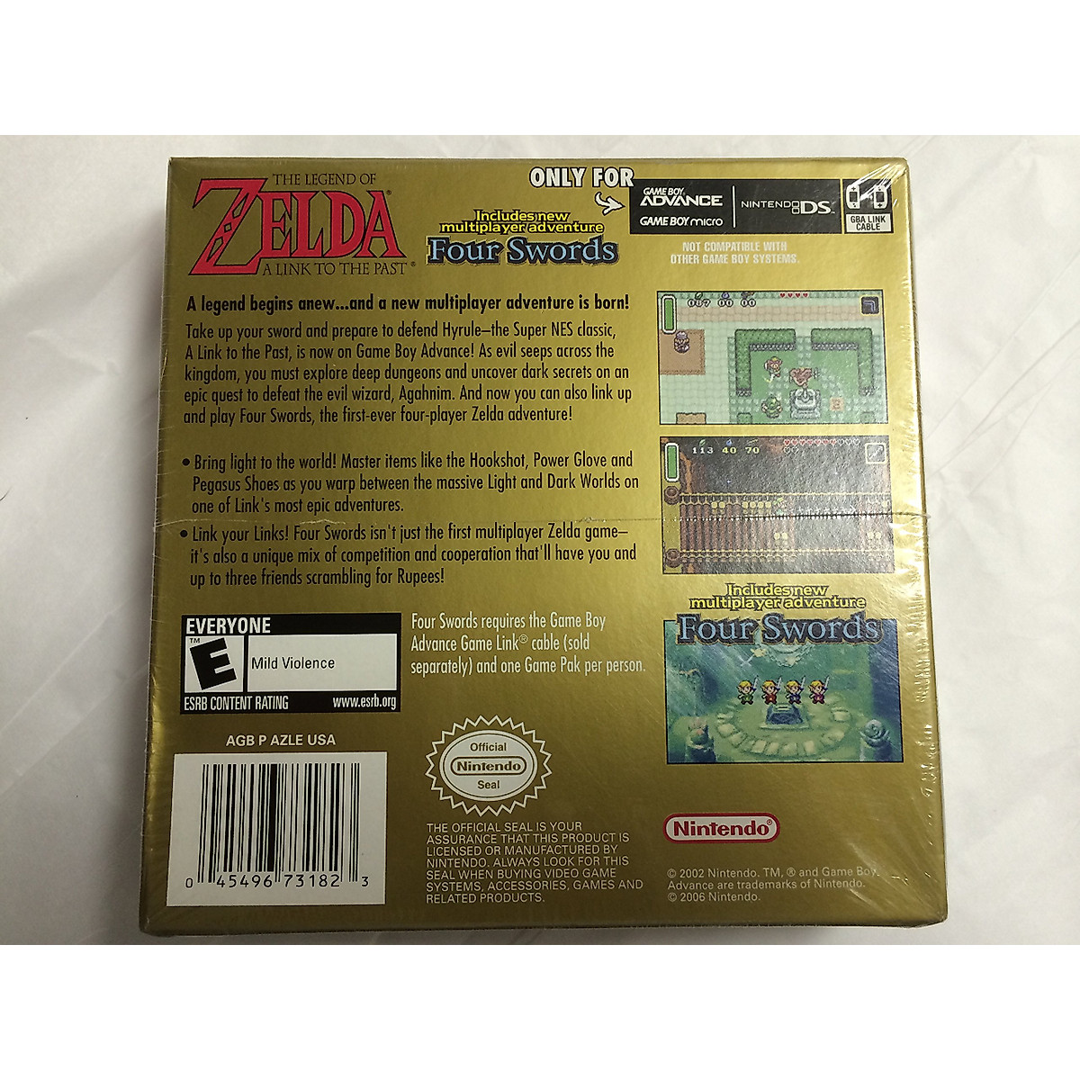 The Legend of Zelda: A Link to the Past (Includes Four Swords Adventure)