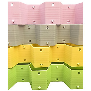 Zoie + Chloe 18-Compartment Honeycomb Drawer Divider Organizer - Underwear Socks Bras Ties Belts Scarves