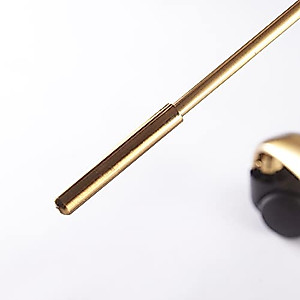 Urban Shop Acrylic Rolling Desk Chair, Tan 21.25D x 19.68W x 34H Inch