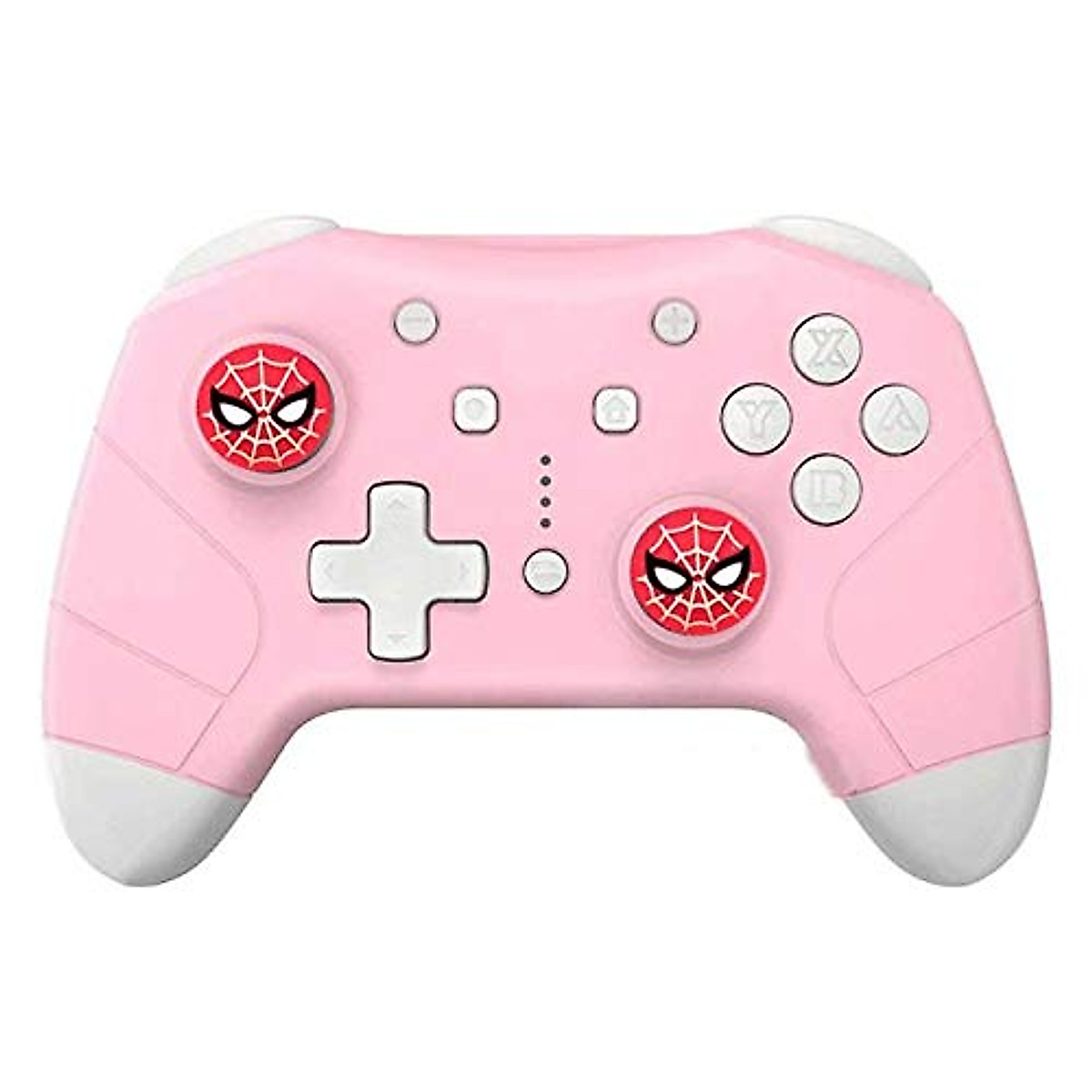 Wogame 2PCS Silicone Analog Thumb Stick Grips Joystick Cover Cap for PS5 PS4 Pro PS3 Controller Thumbstick Cap for Xbox 360 Xbox One Slim X Elite Switch Pro Controller (Spiderman)