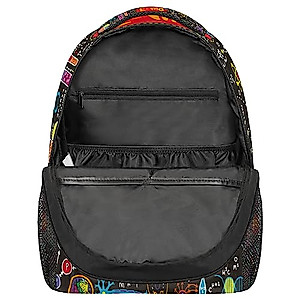 Educational Physics Travel Laptop Backpacks Lightweight Travel Hiking Camping Casual Daypack Backpack for Men Women Adults