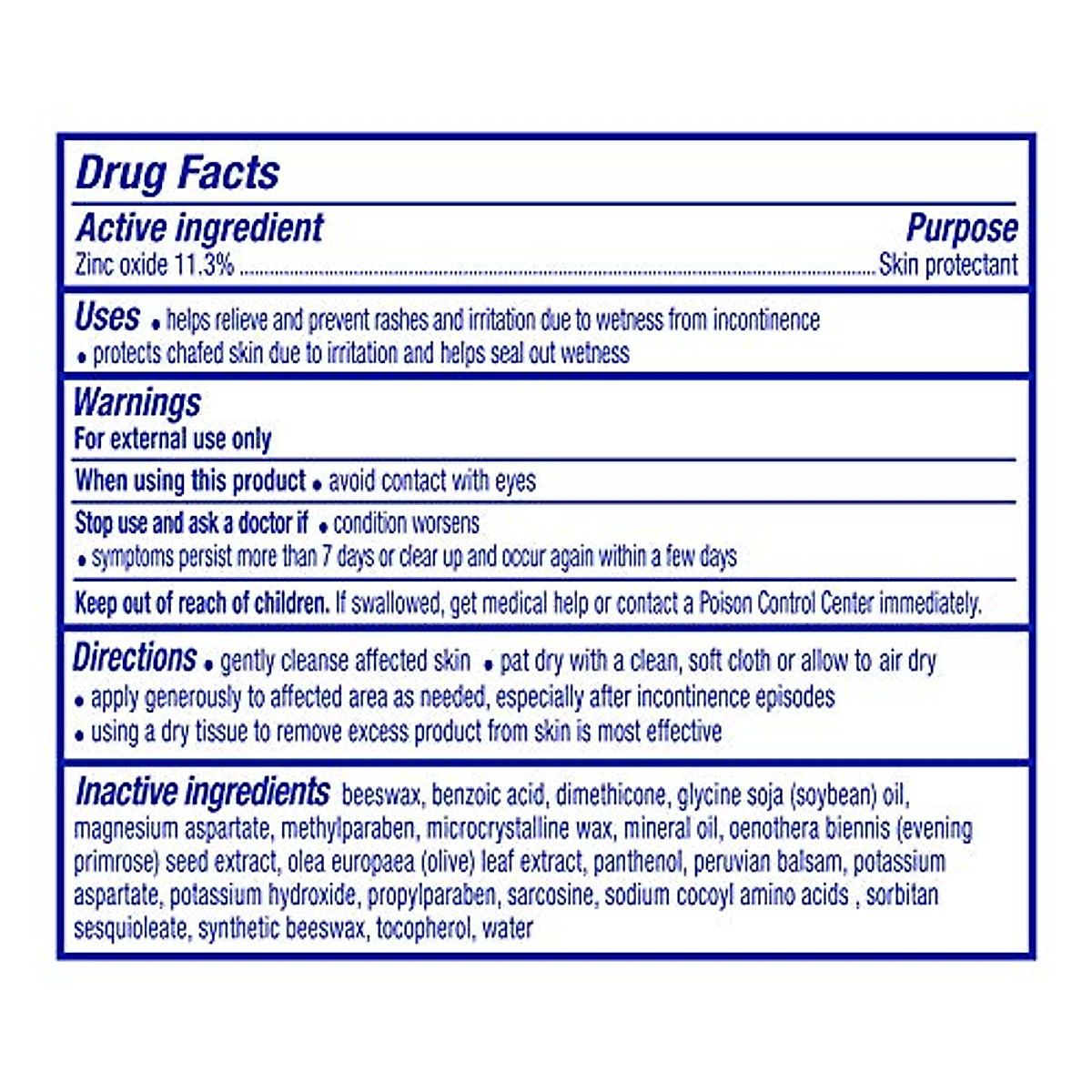 Balmex Adult Care Rash Cream 12 oz