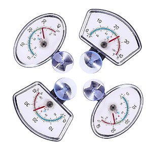 BESPORTBLE 12 Pcs Pointer Thermometer Fish Tank Digital Turtle Tank Aquarium Water Submersible Water Temperature Meter Aquarium Marina LCD Betta Fish Tank Dial Thermometer Number Abs Tub