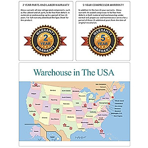 Salad Sandwich Prep Table Refrigerator,ATOSA Commercial 1 door Stainless Steel Salad Sandwich Prep Table Refrigerator MSF8301 for Restaurant Kitchen 6.5 Cu.Ft. 27.5W30D43.7H inch 33℉—38℉