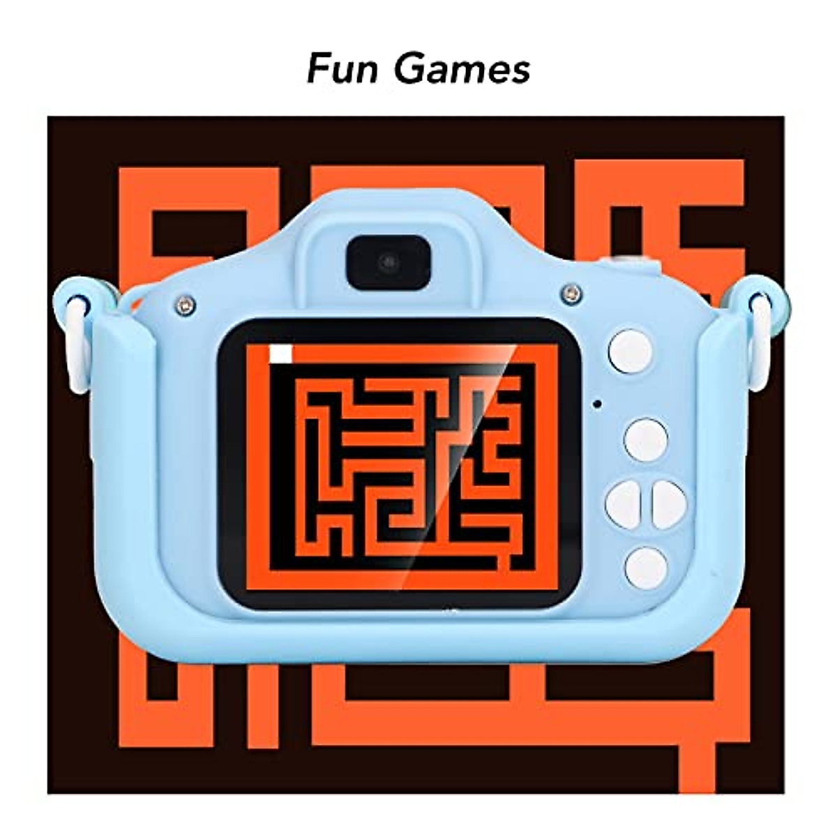 Children Photo Camera, Kids Camera Built in Games for Playing