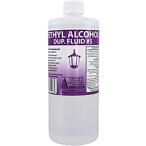 Duda Energy eth950 950 mL bottle of Denatured Ethanol with 200-Proof Ethyl Alcohol IPA and NP Acetate (Packaging may vary)