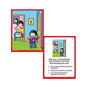 Super Duper Publications | Look, Listen & Infer Fun Deck Flash Cards | Educational Learning Resource for Children