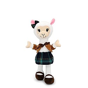 Playtime by Eimmie Plushible Rag Doll Alpaca - Soft Dolls for Baby, Girls, Boy, Toddler, & Infants - Stuffed Animal - Washable Fabric - Sensory Toys - 14 Inch Stuffed Rag Doll Alpaca Puppet