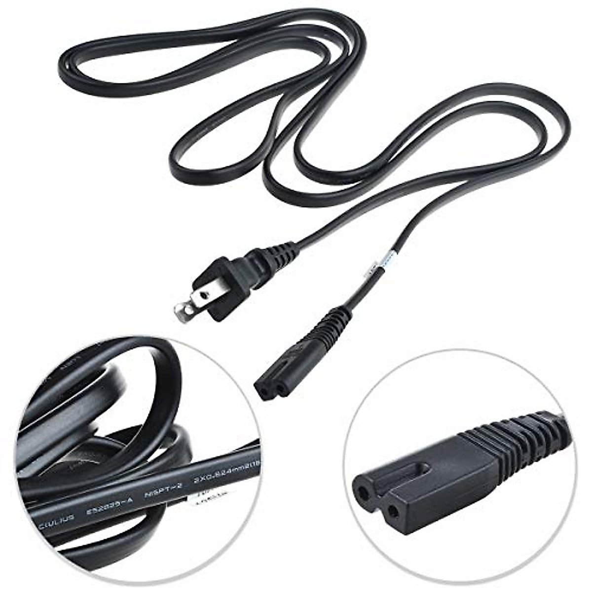 SupplySource 6ft AC Power Cord Cable for Bose Wave Music System AWRCC1 AM/FM Radio CD Player