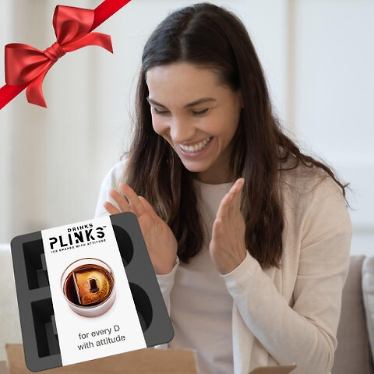 DRINKSPLINKS Ice Cube Tray Megacube Shaped Premium Silicone Mold Freezer Tray & Oven-Safe Meal Prep Container | Ice For Cocktails & Water Bottles | Meal Prep, Baby Food | Bartender Ice