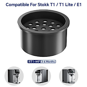 [3 Packs] Stokk RT1-MF Filter, Replacement for T1 / T1 Lite / E1 Countertop Reverse Osmosis Water Filter, 3-6 Month Lifetime
