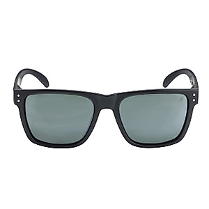 X Power ANSI Z87+ Large Black Square Frame Safety Sunglasses with Green Flash Mirror Lenses and Carbon Fiber Temples Impact Resistant Polycarbonate Lens & Frame (Made In Taiwan)