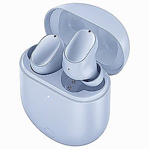 Mi Redmi Buds 3 Pro Airdots in-Ear Wireless Earbuds, 35dB Active Noise Cancellation, Ambient Sound Enhancer, 28 Hr Battery, Triple Mics for Voice Clarity, USB Type-C & Wireless Charging, Glacier Gray