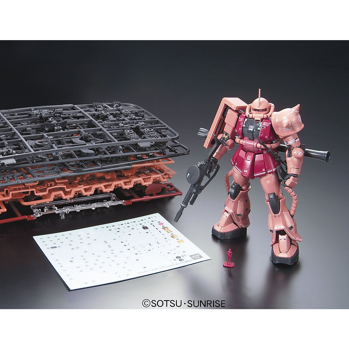Bandai #02 MS-06S Char's Zaku 1/144 Real Grade