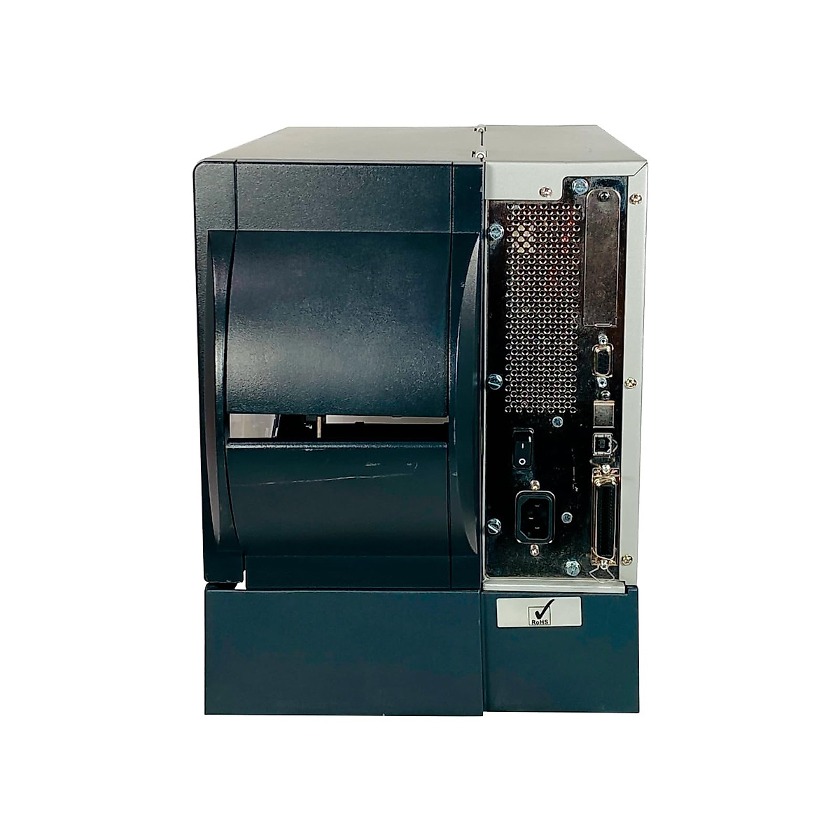 Zebra ZM400 Thermal Transfer Label Printer 600 DPI Peeler Rewinder USB Serial ZM400-6001-4000T, Bundle with Power Cable