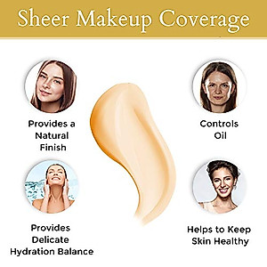 Borghese Hydro-Minerali Foundation Makeup (Biscotto) Creme Finish, Ideal for Light - Normal, Dry Skin - 1.7 Fl Oz