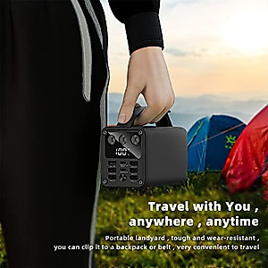 KONFULON 60000mAh High Capacity Power Bank Fast Charging USB C PD 20W Battery Packs with 7 Outputs 22.5W & LCD Display Battery Bank for iPhone, Samsung, iPad,MacBook & Outdoors Camping