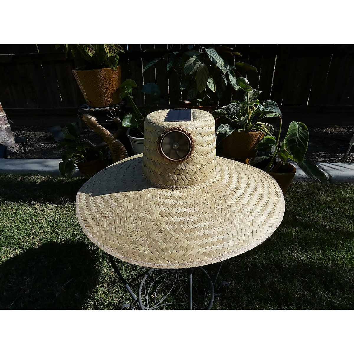 Plain Gardener Solar Hat - Sun Hat with Fan, One Size