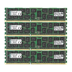 Kingston Technology Value RAM 64GB Kit 1600MHz DDR3 ECC CL11 DIMM DR x 4 with TS Intel Server Memory