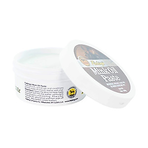 Fiebing's Mink Oil Paste weatherproofer / waterproofer for boots, shoes, & leather