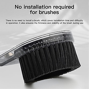 CNC ABS Dust Shoe for CNC Machines, 52mm Diameter Motor, fits Most 300W-500W Spindle Motors, Engraving Machine Accessories for CNC Engraver Milling Mahcine