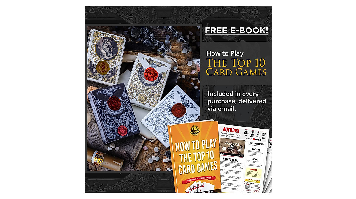 Medieval Playing Cards - Authentic & Durable Deck for Games