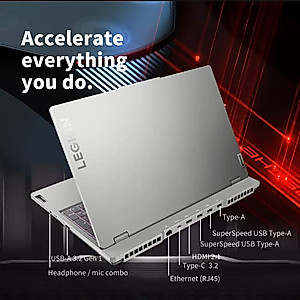 Lenovo 2022 Legion 5 Gen 7 15.6" FHD 165Hz Gaming Laptop, AMD Ryzen 7 6800H, 32GB DDR5 RAM, 1TB PCIe SSD, NVIDIA GeForce RTX 3070Ti, 4zone RGB Backlit Keyboard, Gray, Win 11 Pro, 32GB USB Card