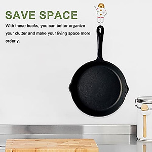 IMIKEYA 2Pcs Wall Hooks Self Adhesive Astronaut Shape Entryway Coat Hook Clothes Hanger for Bedroom Mudroom Bathroom Kitchen Jackets Hats Robes Towels