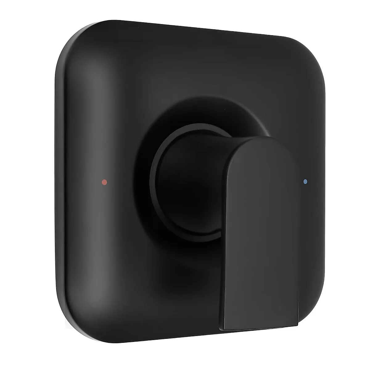 Replacement for Moen T2471BL, Shower Valve Trim Kit, Modern Shower Trim Bathroom Shower Lever Handle, Matte Black Shower Trim Kit Shower Handle, 7x7x5in