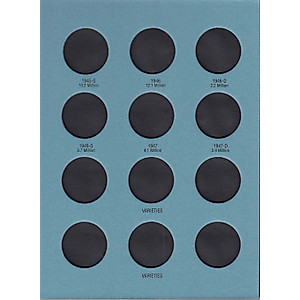 Whitman US Walking Liberty Half Dollar Coin Folder 1937 - 1947 #9027