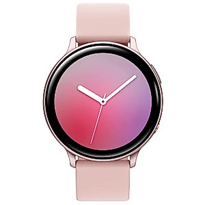 SAMSUNG Galaxy Watch Active 2 (44mm, GPS, Bluetooth) Smart Watch with Advanced Health Monitoring, Fitness Tracking, and Long Lasting Battery, Pink Gold (US Version)