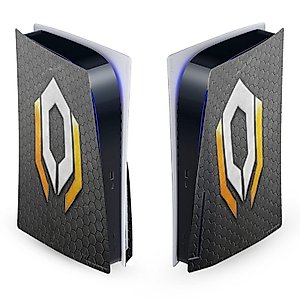 Head Case Designs Officially Licensed EA Bioware Mass Effect Cerberus Logo Graphics Vinyl Faceplate Sticker Gaming Skin Decal Cover Compatible With Sony PlayStation 5 PS5 Disc Edition Console