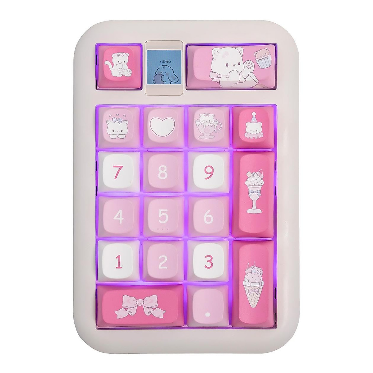 CoolKiller Rococo Hot Swappable Mechanical Numeric Keypad Num Pad for Laptop, PC, Desktop, Notebook