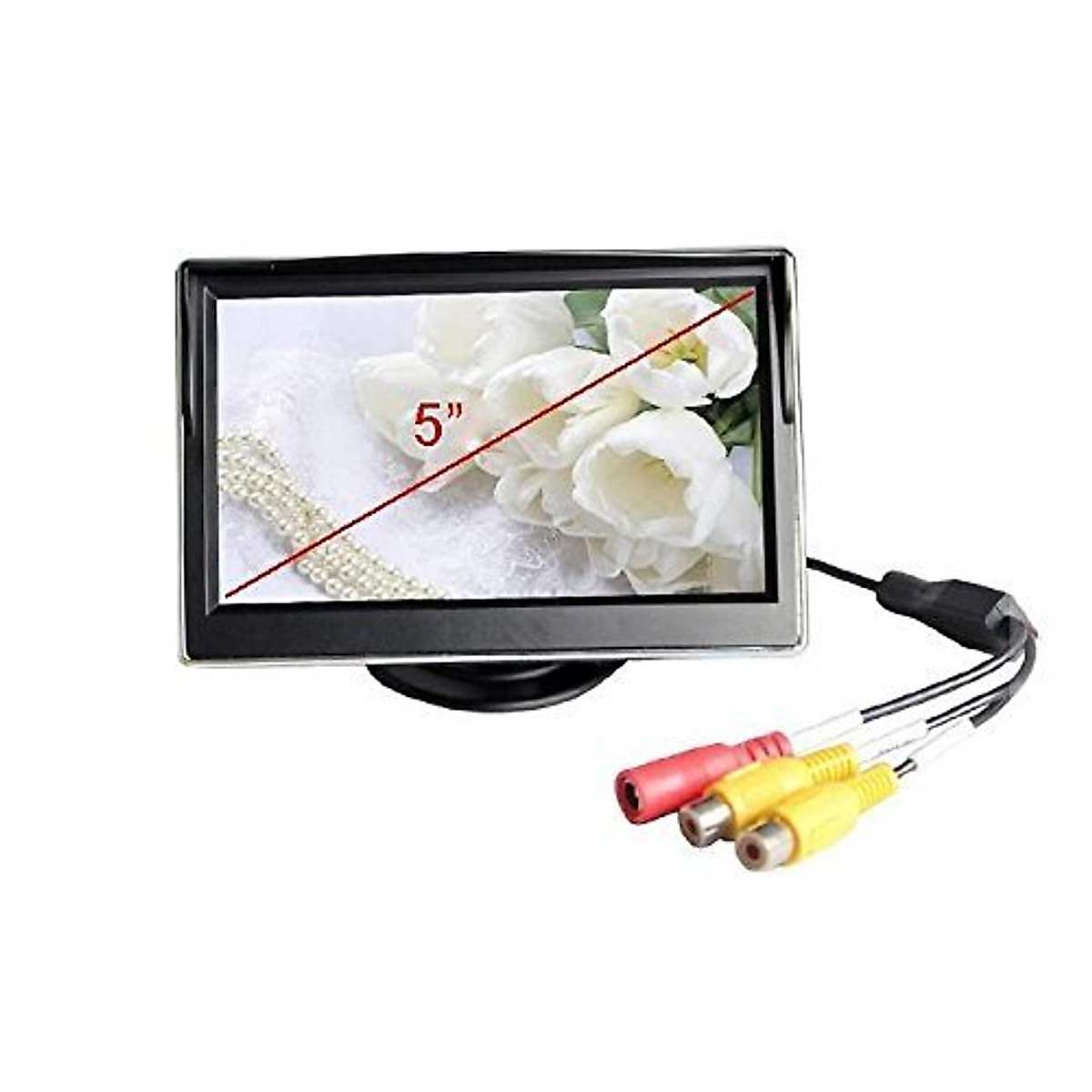 BW 5" High Resolution HD 800 * 480 (no 320 * 240) Car TFT LCD Monitor Screen with 2ch Video for Car Rearview Backup Cameras/Car DVD/VCD/GPS/Other Video Equipment