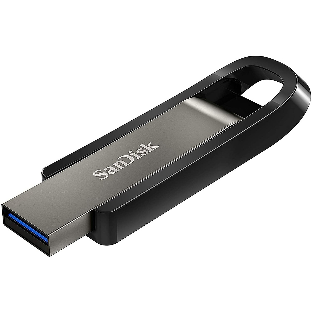 SanDisk Extreme Go 128GB USB 3.2 (2 Pack) Flash Drive for Computer, Laptop (SDCZ810-128G-G46) Type-A Bundle with (1) Everything But Stromboli Lanyard