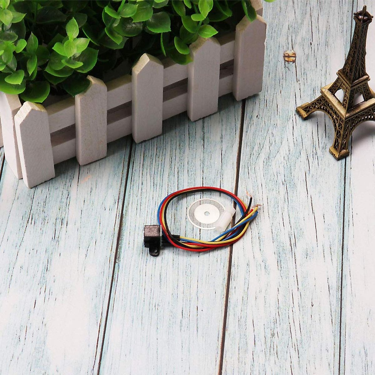 Ximimark 2Pcs Photoelectric Speed Sensor Encoder Coded Disc Code Wheel for Freescale Smart car