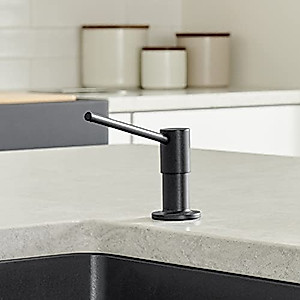 BLANCO 402572 Torre Soap Dispenser, Coal Black