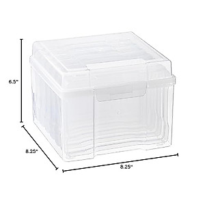 Simply Tidy 5”; x 7”; Clear 6-Case Photo Storage Keeper