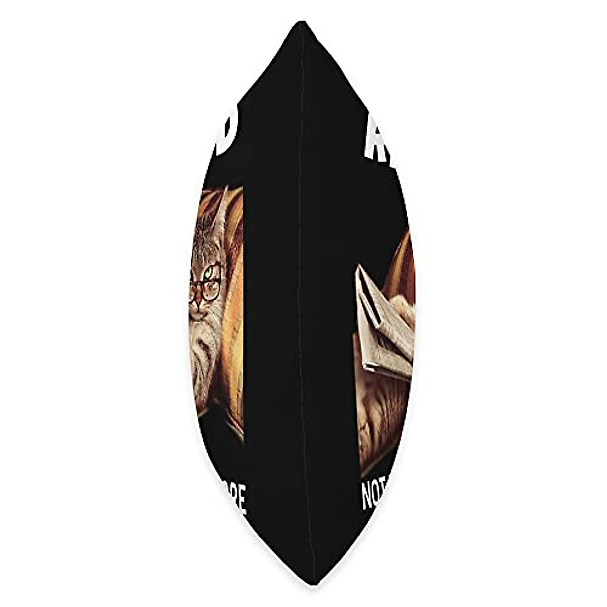 Funny Retirement Cat Gifts For Men And Women Problem Anymore Funny Cat Retirement Gift Throw Pillow, 18x18, Multicolor