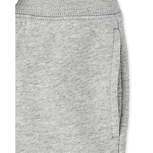 The Children's Place baby boys And Toddler Active Fleece Jogger Pants, Black/Smoke Gray/New Navy 3 Pack, 4T US