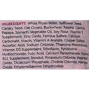 Kaylor of Colorado AS-48663-2 4 lb (Pack of 2) Sweet Harvest Cockatiel Without Sunflower Seeds Bird Food